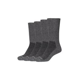 Camano Damen Diabetikersocken "comfort", Gr. 35, grau, Baumwollmischung, meliert, Socken, mit besonders Venen-freundlichem Material