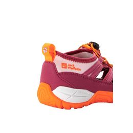Jack Wolfskin M&auml;dchen Sandale "VILLI SANDAL K", Gr. 34, rosa, Main Material Second Material: 100% Polyamide. Lining: 100% Polyamide. Sole: 100%
