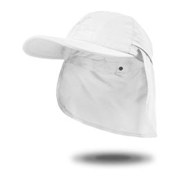 Normani Outdoor Sports Cap mit Nackenschutz Savannah in Wei&szlig; | Gr.: XL