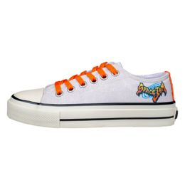 DOGO Damen Sneaker "Liria Low-Top Sneaker Space Jam Damen Sneaker", Gr. 37, wei&szlig;, Textil, Schuhe, Handgefertigt