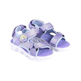 Cerda Sandalen Disney Frozen Elsa mit Klettverschluss in Lila | Gr.: 27