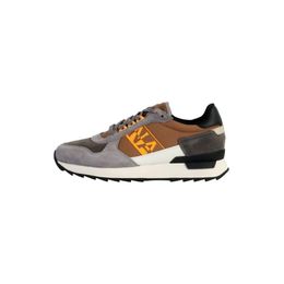 Napapijri Niedrige Sneaker aus Leder Braun | Gr.: 40