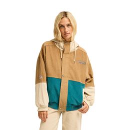Billabong Damen Outdoorjacke "Since 73 Set The Tone", braun, Gr. M, Obermaterial: 100% Baumwolle., Jacken