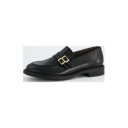 Paul Green Klassische Slipper in Schwarz | Gr.: 38,5