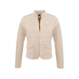 HANGOWEAR Damen Trachtenjacke "Jacke FIRENZE", beige, Gr. XL, Obermaterial: 95% Polyester PES. 5% Elasthan EL., Jacken