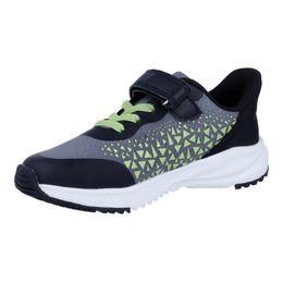 Richter M&auml;dchen Slip-On Sneaker "Buddy", Gr. 28, gr&uuml;n, Lederimitat, Textil, gemustert, kontrastfarbene Details, Schuhe, Freizeitschuh, Halbschuh mit