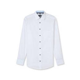OLYMP Herren Businesshemd "OLYMP Luxor, Modern Fit, New Kent", wei&szlig;, Gr. 45, 100% Baumwolle, Hemden