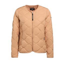 Khujo Between-Season Jacket 'Alma2' female size S Pastel orange / Black / White