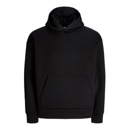Jack & Jones Jack & Jones Sweatshirt JJEBARRON SWEAT HOOD in Schwarz | Gr.: S