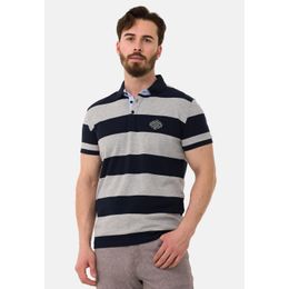 Cipo & Baxx CIPO & BAXX Herren T-Shirt "CT741", blau, Gr. XL, gestreift, Obermaterial: 95% Baumwolle CO. 5% Elasthan EL., Shirts, gerade geschnitten