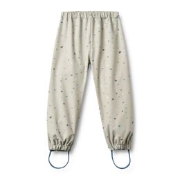 Wheat Jungen Stoffhose "Wheat Rainwear Olo Trousers", beige, Gr. 98, 55% Polyester, 45% Polyurethan, Hosen
