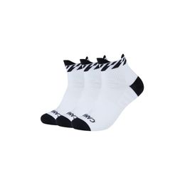 Camano Sport-Kurzsocke performance training light 3er Pack white mix | Gr.: 43-46