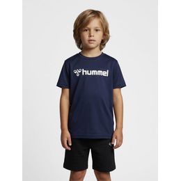 Hummel T-Shirt Hmllogo Kinder in MARINE | Gr.: 164