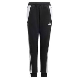 adidas Performance Sporthose 'Tiro 24' Jungen Gr&ouml;&szlig;e 164 schwarz / wei&szlig;