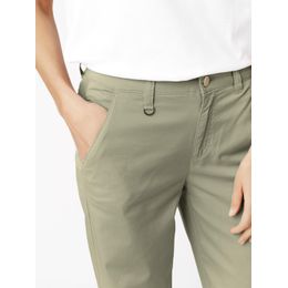 Toni Damen 5-Pocket-Hose "Liv Wide", gr&uuml;n, Gr. 21, Web, Obermaterial: 56% Baumwolle, 42% Modal, 2% Elasthan, Hosen, aus Baumwollmix mit Modal,
