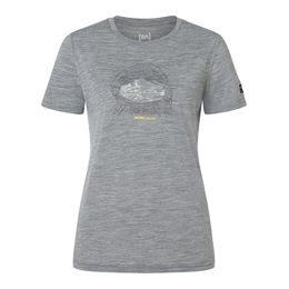 super.natural W TENT VIEW TEE in grau | Gr.: S