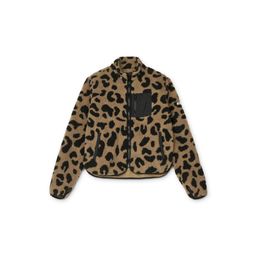 Liewood Fleecejacke 'Nelson' Damen Gr&ouml;&szlig;e XL brokat / schwarz