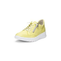 vitaform Hirschleder Sneaker in buttergelb | Gr.: 40