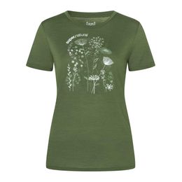 super.natural ROCK FLOWERS TEE in gr&uuml;n | Gr.: M