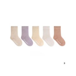MUNADUNA 5er-Pack Kindersocken aus meliertem Garn B | Gr.: 28-30