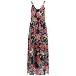 CLOUD 5IVE Damen A-Linien-Kleid "CLOUD 5IVE Maxi Dress", bunt, Gr. S, 100% Polyester, Kleider
