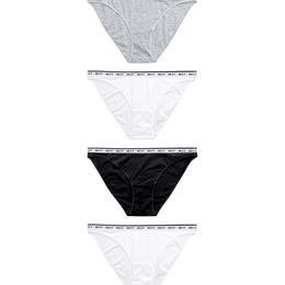 next Slip Damen Gr&ouml;&szlig;e M grau / schwarz / wei&szlig;