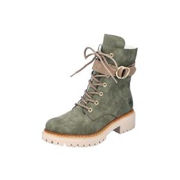 Rieker Schn&uuml;rboots in Gr&uuml;n | Gr.: 38