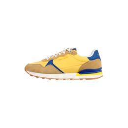 Teddy Smith Leder-Sneaker Gelb | Gr.: 41