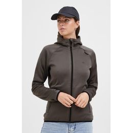 North Bend Fleecejacke NBBerta W in Grau | Gr.: 40