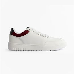 Tommy Hilfiger Th Basket Core Lth Herren Court Sneakers Rwb
