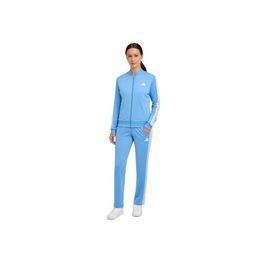 Adidas Trainingsanzug im 3 Streifen Design in Blau | Gr.: S
