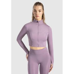 Smilodox Crop Jacke Nilai in Lila | Gr.: M