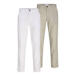 Jack & Jones Jack & Jones 2er-Pack Chino Hose in Bright White | Gr.: W31/L32