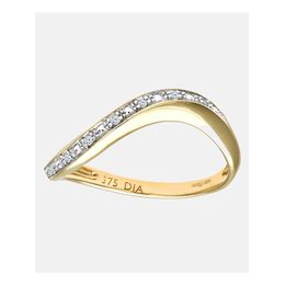 Diamant L'&eacute;ternel Eternity-Ring aus 375 Gelbgold mit Diamant | Gr.: 53