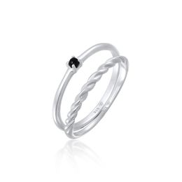 Elli Ring 925 Sterling Silber in Silber | Gr.: 54