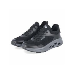 Bullboxer Schn&uuml;rhalbschuh in black | Gr.: 45