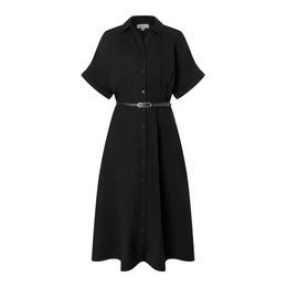 More & More More & More weites, lockeres Hemdblusenkleid in black | Gr.: 38