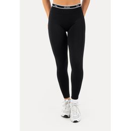 Smilodox x FILA Leggings Noli Scrunch in Schwarz | Gr.: XS