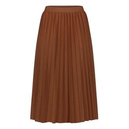 BETTY & CO BETTY & CO Midirock mit Plissee in braun | Gr.: 36