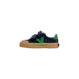 victoria Leder-Sneaker f&uuml;r Kinder Blau | Gr.: 24