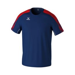 Erima Herren T-Shirt in new navy/rot | Gr.: M