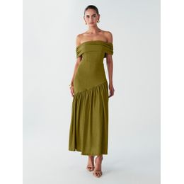 BWLDR Kleid 'Oakla' Damen Gr&ouml;&szlig;e 36 oliv Sommerkleid