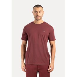 Smilodox T-Shirt Ilyas in Bordeaux | Gr.: S