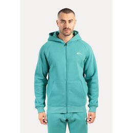 Smilodox Zip Hoodie Yasin in Petrol | Gr.: L