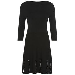 Bruno Banani Strickkleid in schwarz | Gr.: 38