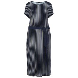 Laura Scott Maxikleid in navy-beige | Gr.: 46