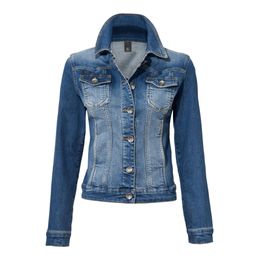 Heine Between-Season Jacket female size S/M Blue denim