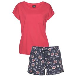 Vivance Dreams Shorty in rot/dunkelblau-gebl&uuml;mt | Gr.: 36-38