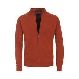 Casamoda Strickjacke in Dunkelorange | Gr.: XXL