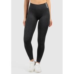 Smilodox Leggings Sonnia Scrunch in Acid Schwarz | Gr.: XS